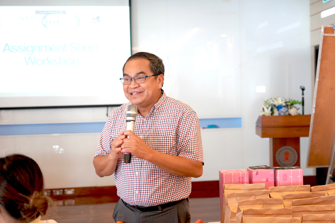 กิจกรรม Workshop การจัดทำภาระงาน (Assignment Sheet) เพื่อสนับสนุนการรองรับ EAEVE ของบุคลากรฝ่าย ...