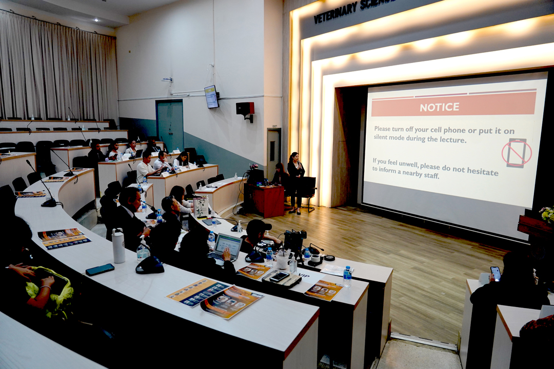 The Japan Veterinary Medical Association (JVMA) organized a special ...